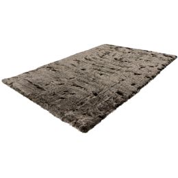Hochflor-Teppich Calo-deluxe "Emica-1000" Teppiche Gr. B/L: 120 cm x 170 cm, 52 mm, 1 St., grün Esszimmerteppiche