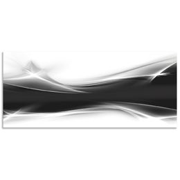 Küchenrückwand Artland "Kreatives Element" Spritzschutzwände Gr. B/H: 150 cm x 65 cm, schwarz Küchendekoration