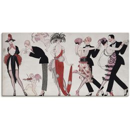 Wandbild Artland "Tango." Bilder Gr. B/H: 150 cm x 75 cm, Leinwandbild Sport, 1 St., bunt Kunstdrucke