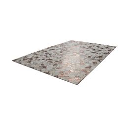 Teppich Kayoom "Spark 210" Teppiche Gr. B/L: 80 cm x 150 cm, 8 mm, 1 St., weiß (elfenbein, chrom) Esszimmerteppiche