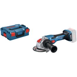 Bosch Professional Akku-Winkelschleifer "GWX 18V-15 C 125mm (L) solo CLC" Schleifmaschinen blau (blau, schwarz) Winkelschleifer