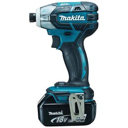 Makita Akku-Impulsschrauber "DTS141RTJ / DTS141Y1J" Schrauber blau (blau, schwarz) Makita