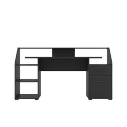 Schreibtisch Places of Style "Bletchley" Tische Gr. B/H: 170 cm x 92,5 cm, schwarz Schreibtische