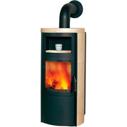 A+ (A++ bis G) Hark Kaminofen "Vito WW GT ECOplus 8,4 KW" Kaminöfen weiß (graphit) Kaminöfen