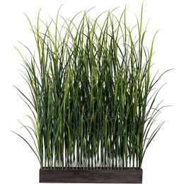 Kunstpflanze Creativ green "Kunststoffgras Raumteiler" Kunstpflanzen Gr. B/H/L: 10 cm x 150 cm x 90 cm, 1 St., grün Künstliche Zimmerpflanzen