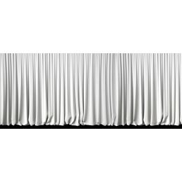 ARCHITECTS PAPER Fototapete "White Curtain" Tapeten Gr. B/L: 6 m x 2,5 m, bunt (grau, schwarz, silber) Fototapeten 3D