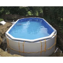 Poolwandisolierung KWAD "Protector T60" Bauplatten weiß Poolzubehör -reinigung
