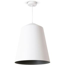 Deckenleuchte Paco Home "JACKSON" Lampen Gr. Ø 36,5 cm Höhe: 43 cm, weiß Esszimmerlampe Pendellampe Pendelleuchte Pendelleuchten und Hängeleuchten