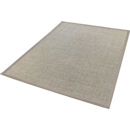 Läufer Dekowe "Mara S2 mit Bordüre" Teppiche Gr. B/L: 80 cm x 250 cm, 5 mm, 1 St., bunt (beige, bunt) Kurzflor-Läufer