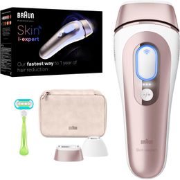 IPL-Haarentferner Braun "Smart Skin i·expert PL7147" Braun (weiß, Braun) Damen IPL Haarentfernung