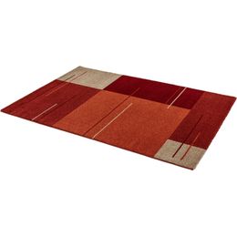 Teppich Astra "Samoa" Teppiche Gr. B/L: 80 cm x 150 cm, 20 mm, 1 St., rot Esszimmerteppiche