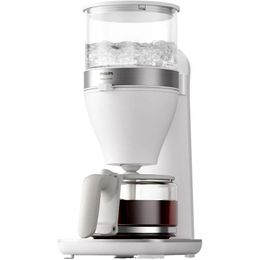 Philips Café Gourmet HD5416/00 Kaffeemaschine Weiß Fassungsvermögen Tassen=15 Glaskanne