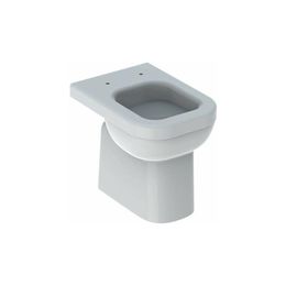 Renova Nr. 1 Comfort Tiefspül-WC, 6 l, bodenstehend, 218500, Farbe: Weiß, mit KeraTect - 218500600 - Keramag