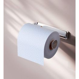 Am.pm - Toilettenpapierhalter Wandmontage mit bohren Klopapierhalter Edelstahl wc Papierhalter für Badezimmer Edelstahl Wandbefestigung, Chrom - Chrom