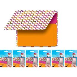 Avery Zweckform - 12x Etiketten-Block mit 80x Haftnotizen Orange/Pink