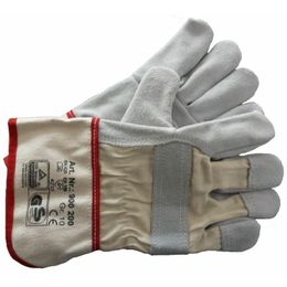Arbeitshandschuhe Größe 10, gefüttert, beige Handschuhe - POWER SAFE