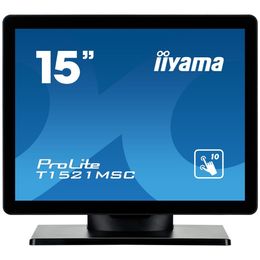 iiyama Monitor ProLite T1521MSC-B1 LCD-Touch-Display 38,1 cm (15") schwarz