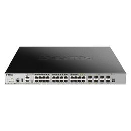 DLink D-Link DGS-3630-28PC 20-Port Gigabit PoE 4-Port Combo Gigabit SFP 4-Port 10GBit/s SFP+ Switch