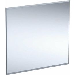 Keramag Geberit Option Plus Lichtspiegel mit direkter und indirekter Beleuchtung, Breite 75cm, Aluminium gebürstet/silberfarben, 501072001 - 501.072.00.1