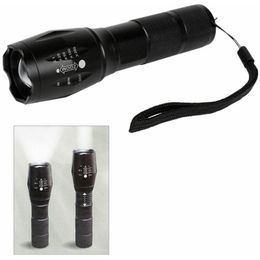 Deluxa Led Taschenlampe Militär Polizei Zoom 1000m Leuchtweite Campinglampe Handleuchte