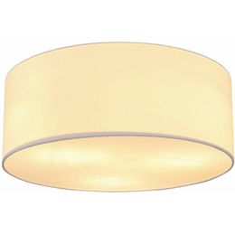 etc-shop - Decken Leuchte Textil Lampe weiß Bluetooth Lautsprecher Wohn Zimmer Beleuchtung