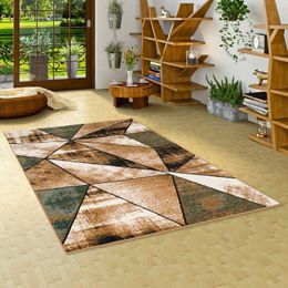 Pergamon - Designer Teppich Brilliant Beige Grün Magic - 120x170 cm