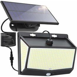 Outdoor Solar Lampe, 468 LED Outdoor Solar Lampe, mit Bewegungssensor, wasserdicht IP65, Beleuchtungswinkel 120°, 3 Modi, Outdoor Solar Lampe Garten