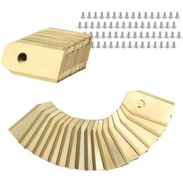 30x Titan Messer Klingen Gardena Qualitäts Ersatzmesser Set Yardforce Automower - Golden - VINGO