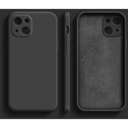 Bunt Case Hülle mit Kameraschutz Back Cover Bumper Silikon Schutzhülle kompatibel mit iPhone 12 Pro Schwarz
