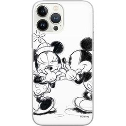 Disney - Handyhülle Mickey & Minnie 010 Full Print Weiß kompatibel mit Samsung Galaxy A53 5G