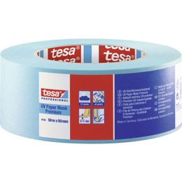 Tesa - premium 04438-00064-00 Kreppband krepp® Blau (l x b) 50 m x 50 mm 1 St.