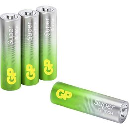 Gp Batteries Super Mignon (AA)-Batterie Alkali-Mangan 1.5 V 4 St.