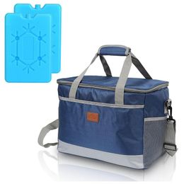 VINGO - Kühltasche Kühltaschen 25 Liter,Marine , leicht und wasserdicht