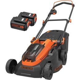 Black & Decker Black+decker CLM3825L2 Akku Rasenmäher kabellos 35L 38cm 36V 2,5Ah 2x Akkus