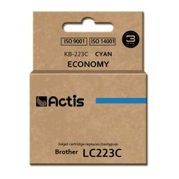 Actis - KB-223C Tinte (Ersatz für Brother LC223C Standard 10 ml Cyan)