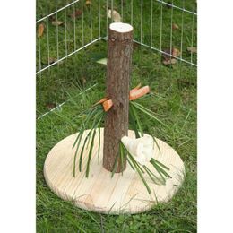 Futterbaum Nature für Nagetiere Kaninchen Spielzeug für Nager, Hähe 30 cm - Kerbl