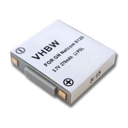 Akku kompatibel mit gn Netcom Jabra GN9125, GN9125 Flex, GN9125 Micro wireless Headset Kopfhörer (270mAh, 3,7V, Li-Polymer) - vhbw