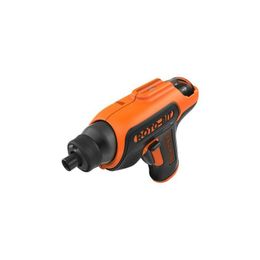 Black & Decker Vita -Schraubendreher 3,6 v Schraubendreher mit zurückbekämpftem Metallbox Black+Decker CS36BST