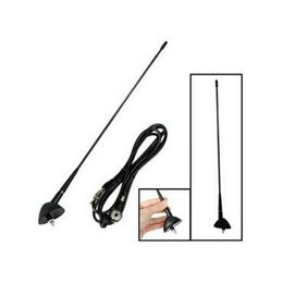 Meditrade GmbH Antenne für auto fiat weisheit kabel 230 cm autoradio universal maximaler empfang