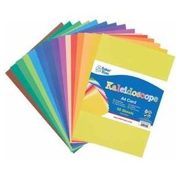 A4 Karton in 15 Farben (50 Stück ) Bastelbedarf Pappe & Papier