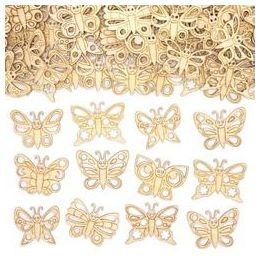 Mini Holzformen Schmetterling (72 Stück) Bastelblanks & Basen
