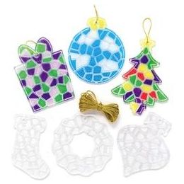 Weihnachtskristall Mosaik Dekorationen (10 Stück) Weihnachtsspielzeug