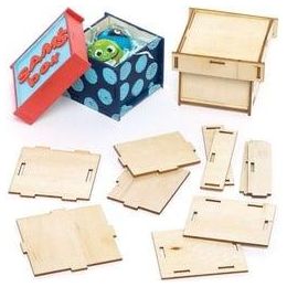 Andenkenbox-Sets aus Holz (3 Stück) Basteln mit Holz