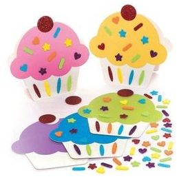 Regenbogen Muffin Mix & Match Kartensets (6 Stück) Bastelsets