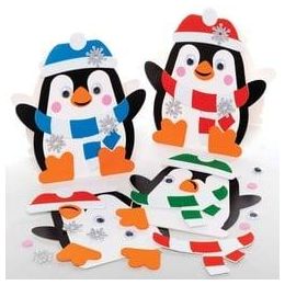 Pinguin Mix & Match Karten-Bastelsets (6 Stück) Bastelsets