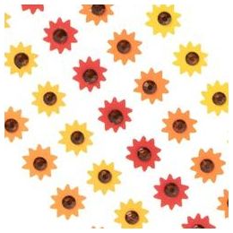 Sonnenblumen Juwel-Aufkleber (100 Stück) Bastelbedarf Verzierung & Dekorationen