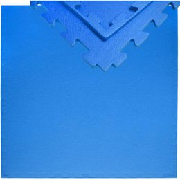 Eyepower - Exercise Puzzle Mat 90x90x1,2cm Blue - blau