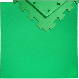 Eyepower - Exercise Puzzle Mat 90x90x1,2cm Green - grün
