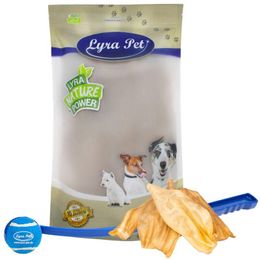 LYRA PET - 100 Stk. ® Rinderohren ca. 2 kg + Ballschleuder