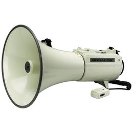 TM-45 Megaphon mit Handmikrofon, integrierte Sounds - MONACOR